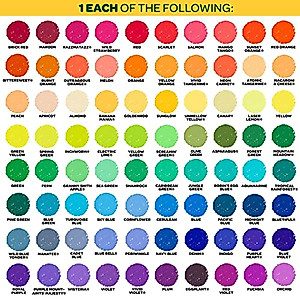 Crayola Ultimate Crayon Box Collection (152ct), Bulk Kids Crayon Caddy, Classic & Glitter Crayons, Gifts, Ages 3+