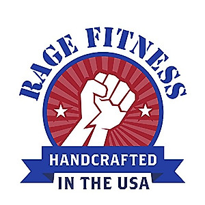RAGE Fitness Leather Hand Grips, Weightlifting Grips, The Original Palm Grip, X-Small, Small, Medium, Large, X-Large, Weightlifting, Kettlebell, Barbell, Pull-ups, Exercise Training, MADE IN USA