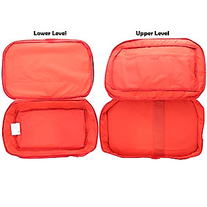 Pyrex 7-Piece Tote Bundle w/Bakeware, Lagoon Blue Lids and Hot/Cold Packs