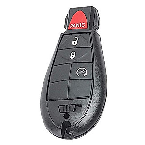 JalopyTrade Pair New Remote for 2009-2012 Dodge RAM 1500 2500 3500 Pickup Remote Start KEYLESS Remote Key FOB FOBIK (2-DO-GR-PC)