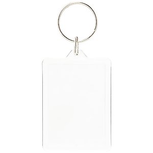 Baker Ross-E4572 Make Your Own Keyring Kit (Pack of 8), For Kids To Assemble And Attach To Key Rings And Bags, 8-pk, White