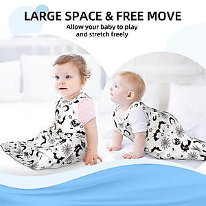 Baby Wearable Blanket Sleeping Bag, Sack, Unisex Baby Stuff, Goth, 0-6M