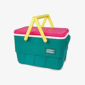 Igloo Retro Jade 25 Qt Lunch Picnic Basket Cooler