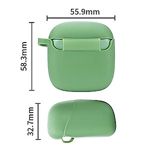 Silicone Case for JBL Tune 225 TWS/220TWS Anti-Lost Shockproof Protective Case Cover Compatible with JBL Tune 225 TWS/220TWS (Yellow)