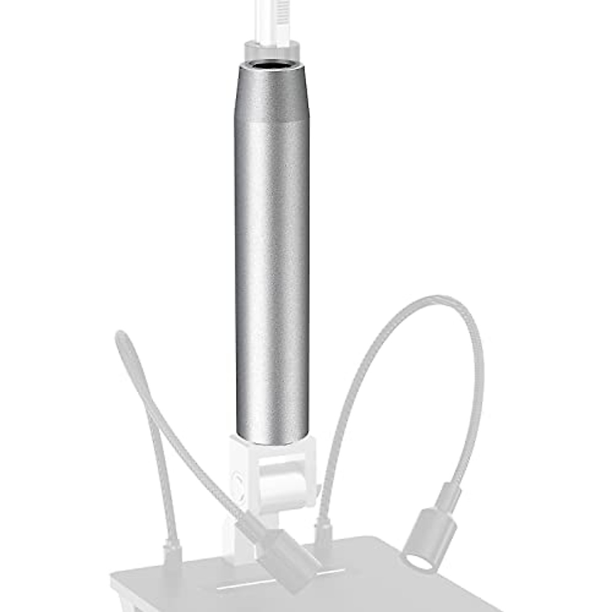TOMLOV Digital Microscope Extension Tube ET02,See Entire Coin,6 inch Extender Pole for TOMLOV DM201 DM202 DM10 DM9 DM4 DM401 DM402 Elikliv LCD Microscope,Aluminium Center Column Extension Rod Bar