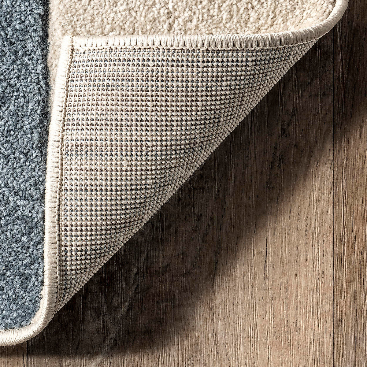 nuLOOM Jerri Double Half Rainbow Kids Area Rug, 8x10, Beige