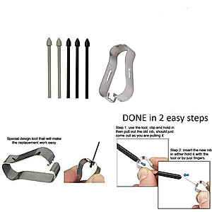 Note 20 Ultra S Pen with Bluetooth Replacement for Samsung Galaxy Note 20, Note 20 Ultra 5G Stylus Pen with 5*Tips/Nibs (Black)