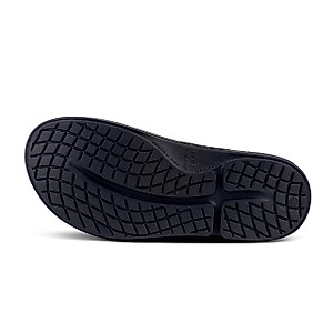 OOFOS Unisex Ooriginal Thong Flip Flop, Slate, 9 B(M) US Women / 7 D(M) US Men