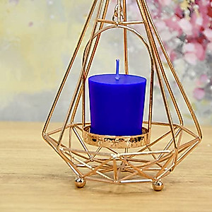 Zest Candle 12-Piece Votive Candles, Blue