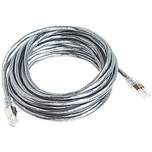 C2G RJ11 Modem Cable For DSL Internet Connection, 15 foot long Ethernet Network Cable, 28722