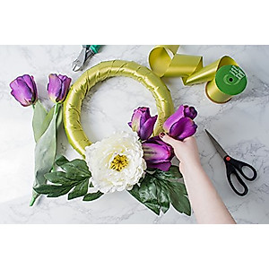 DII 3 Piece Artificial Cala Lily - Natural Silk Flowers for Bridal Bouquet, Home Decoration, DIY, Arts & Crafts Project, Garden, Office Decor, Centerpiece Décor - Red