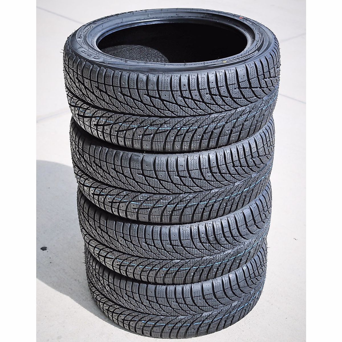 Set of 4 (FOUR) Accelera X Grip Winter Passenger Car Touring Radial Tires-245/40R18 245/40/18 245/40-18 97V Load Range XL 4-Ply BSW Black Side Wall