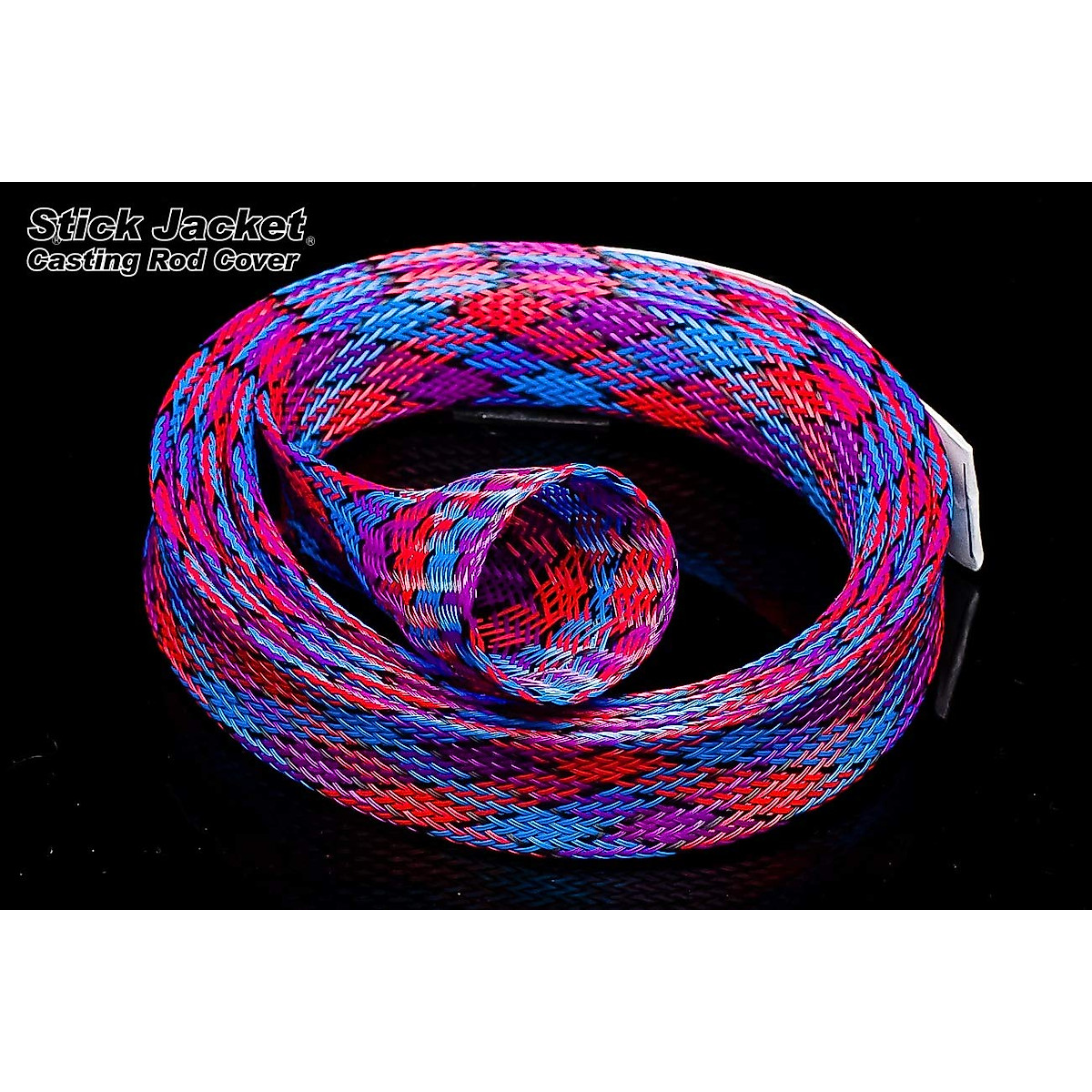 RITE-HITE Orin Briant Stick Jacket Fishing Rod Covers - Ltd Casting Stick Jacket, Comes in a Variety of Colors; Keeps Your Rod Safe and Tangle Free (Contusion)