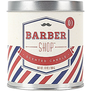 Barber Shop Scented Candle Tin, 13 Ounces