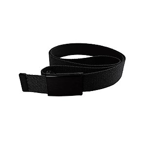InsectGuard - Permethrin Treated Mosquitoes, Flies, Ticks & More Insect Repellent Size Adjustable Fabric Belt (Black) One Size Fits All!