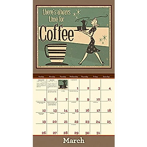 Coffee 2023 Deluxe Wall Calendar
