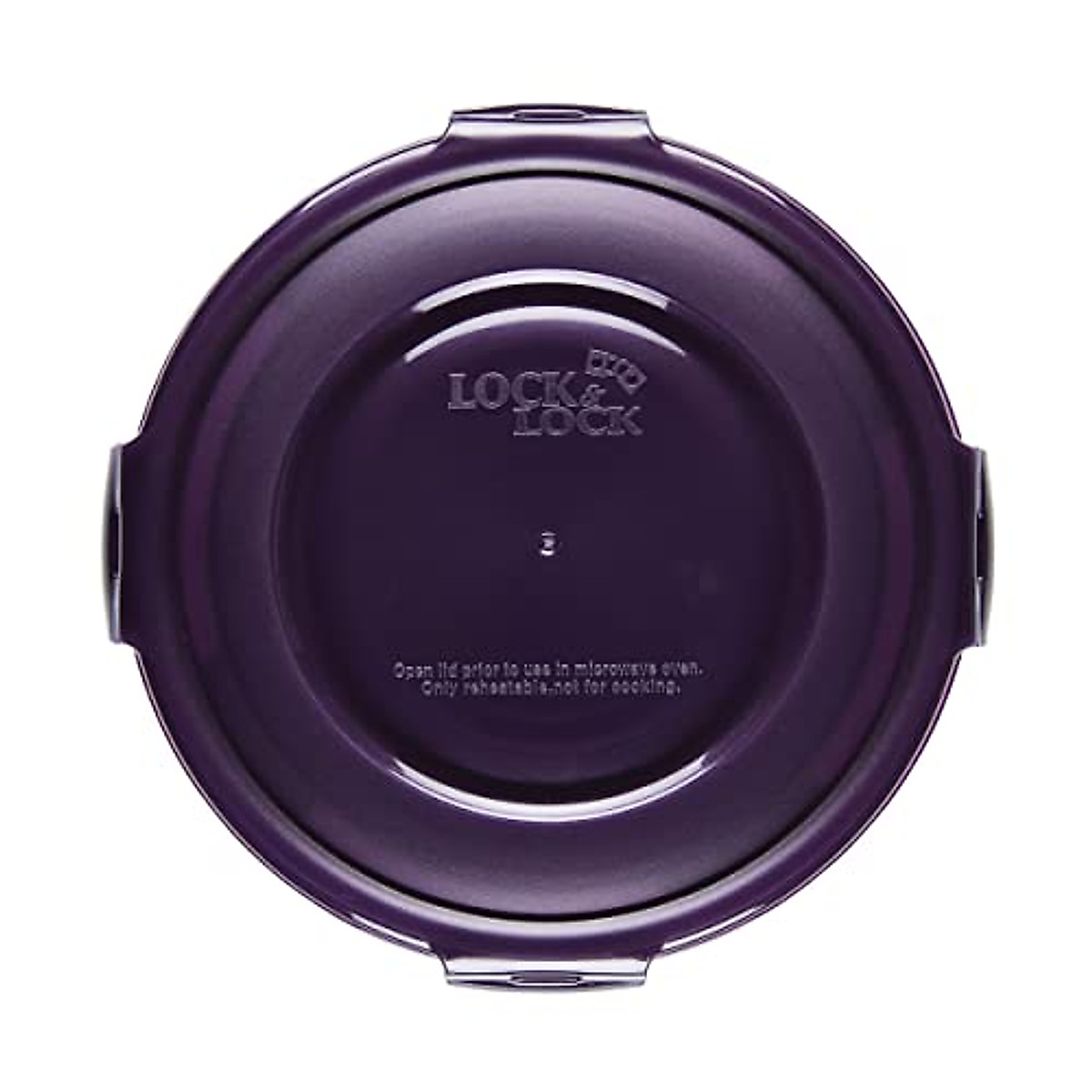 Lock & Lock ECO Food Storage Airtight Container Set with Lids, BPA Free, Round, 6 Piece, Assorted Colors