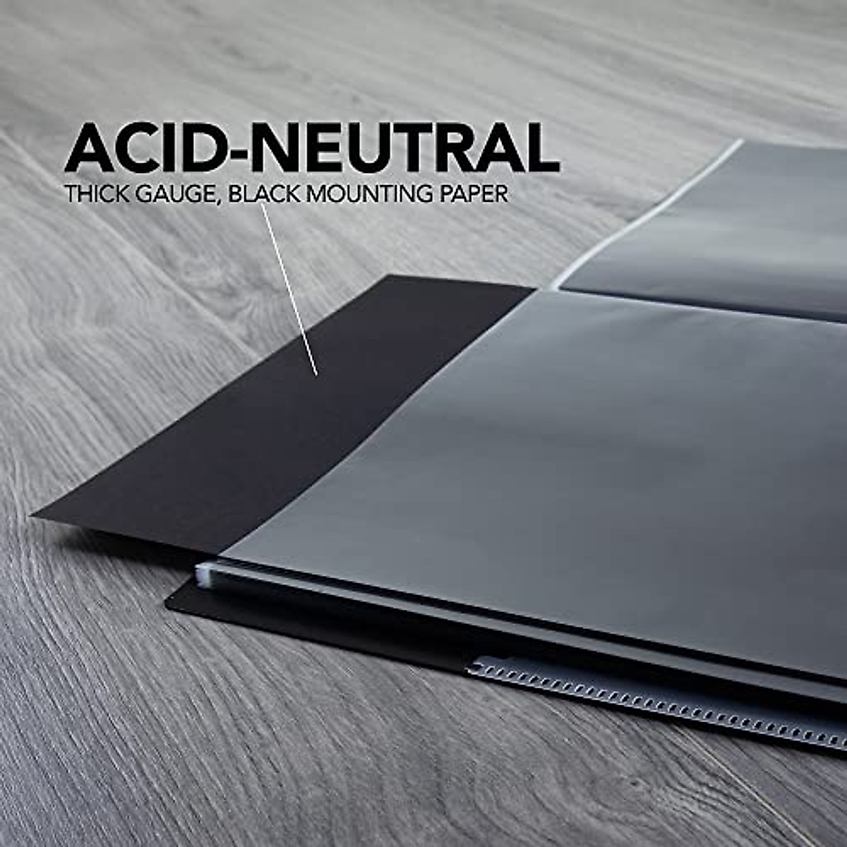 Itoya Original Art ProFolio 8.5x11 Black Art Portfolio Binder with Plastic Sleeves with 180 Pages - Portfolio Folder for Artwork with Clear Sheet Protectors - Presentation Book for Art Display