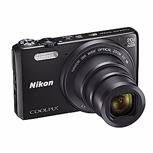 Nikon COOLPIX S7000 Digital Camera (Black) - International Version (No Warranty)