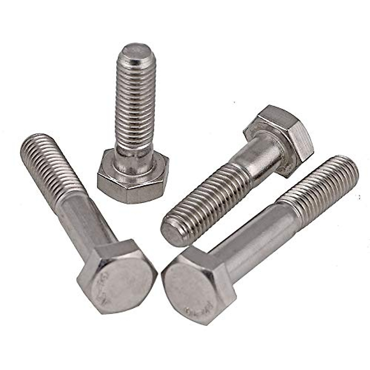 Ochoos GB5782/DIN931 Stainless Steel 304 Half Tooth hex Screw/hex Half Tooth Bolt M8 M10 - (Dimensions: M10X90)