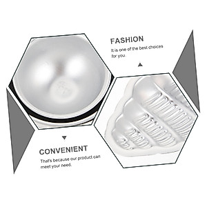 COHEALI 12pcs Bath Salt Ball Mold Mini soap molds Round soap molds Salt Ball Tool Salt Ball Mould soap Mold kit DIY Mold Aluminium Alloy molds Pudding Mold Aluminum Alloy Semicircle