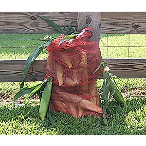 8 Large Mesh Produce Bags, 32 Inches X 18 Inches, Holds up to 35 lbs (8 Bags)