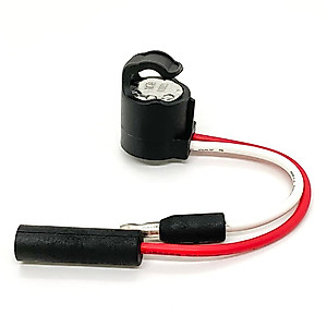 297216600 Refrigerator Defrost Thermostat Replacement Part Compatible with Frigidaire Electrolux Refrigerator/Kenmore Freezer Thermostat, Replaces AP4374171 PS2350702 1483781 216731000 216872200