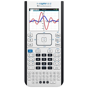 Texas Instruments TI-Nspire CX II Color Graphing Calculator with Student Software (PC/Mac)