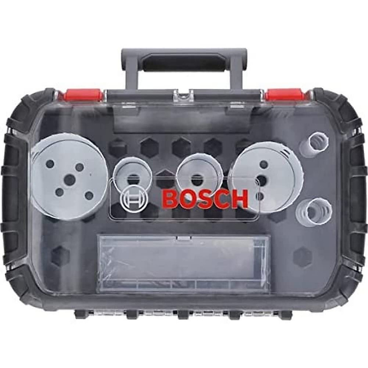 Bosch 2608594190 9-Piece Set Electricians Set Bi-Metal Progressor Holesaws, 8% Cobalt Alloy, Diameter 19, 25, 38, 44, 68, 83)