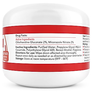 Nootie Medicated Dog Wipes, Chlorhexidine & Miconazole Pet Wipes for Dogs & Cats - 2” Small Wipes, 60 Count - Sold in Over 10,000 Vets & Pet Stores