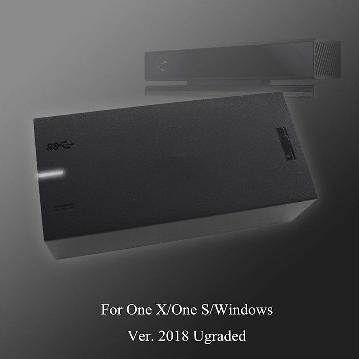 Power Adapter for Kinect 2.0 Sensor,USB 3.0 for XBOX ONE S/XBOX ONE X Windows PC Power Supply System, Supported Windows 8/8.1/10 (Black)