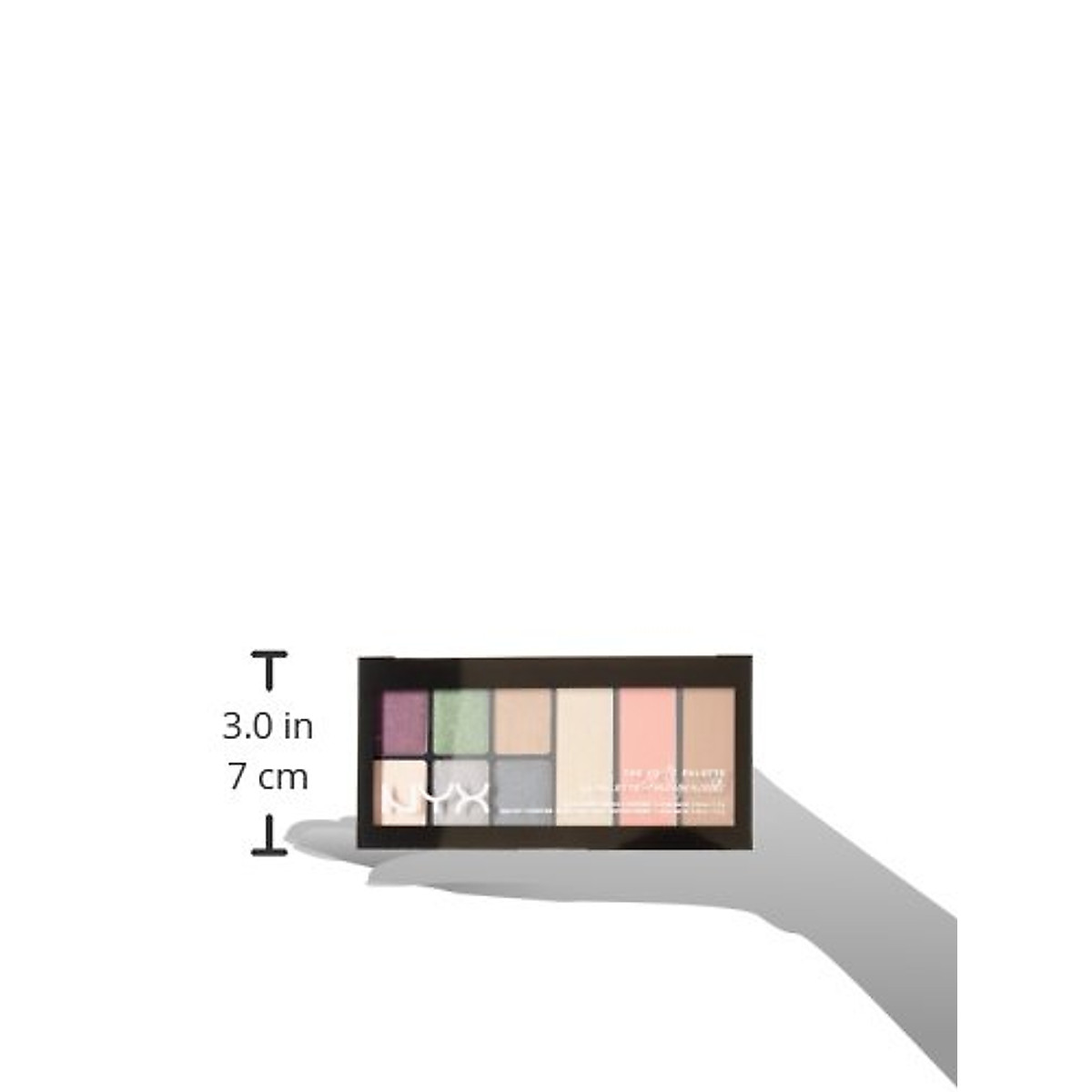 NYX PROFESSIONAL MAKEUP Go-to Palette, Bon Voyage, 0.54 Ounce