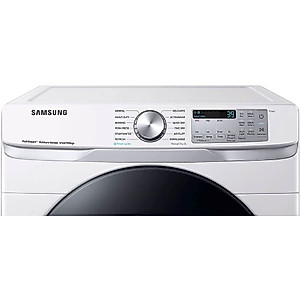 Samsung DVE45B6300W 7.5 Cu. Ft. White Smart Electric Dryer