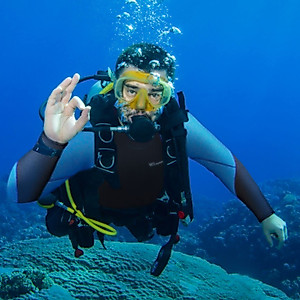 H2Odyssey Catalina 7mm Men's Semi-Dry Wetsuit - Cold Water Deep Sea Swim Suit