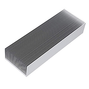 Awxlumv Extra Large Heat Sinks Aluminum 15.75" x2.71" x 1.41" / 400x69x36mm High Power Heatsink Diffusion Cooling Module Cooler 27 Fin Radiator for LED Light Amplifier Transistor Semiconductor PCB