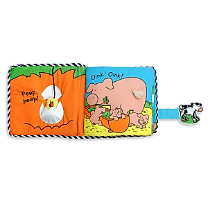 Discovery Farm Soft Cloth Lift-the-flaps Book - Lamaze