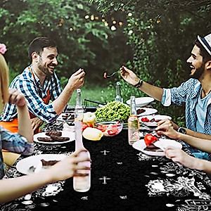 3 Pcs Death to My 20s Tablecloths, Rip to My 20s Tablecloths, 30th Birthday Table Decorations Black Death to My 20s Table Decor Plastic Table Cover for My Youth 30th Funeral Party Decorations Supplies