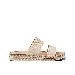 Reef Women's Water Vista Slide Sandal, Vintage Oasis, 8