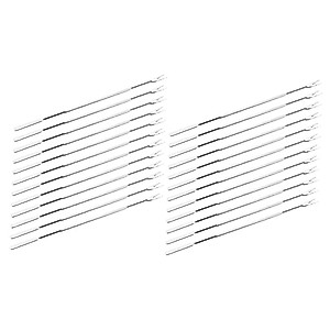 Housoutil 24pcs Multi-function Needle Tool Metal Forks Multipurpose Tool Seafood Needle Shellers Forks Pistachio Opener Seafood Accessory Crab Peeling Tools Seafood Fork Silver Crab