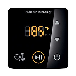 Philips Kitchen Appliances Philips Digital Airfryer, The Original Airfryer, Fry Healthy with 75% Less Fat, Black HD9230/26