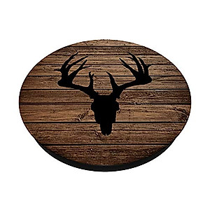 Whitetail Deer Buck Skull Booner Antlers PopSockets PopGrip: Swappable Grip for Phones & Tablets