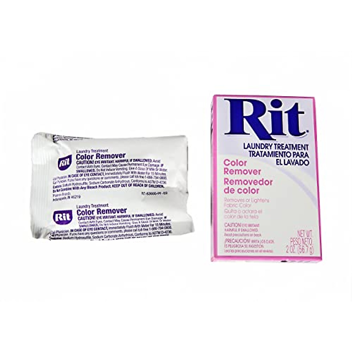 Pack of 2 Rit Dye Laundry Treatment Color Remover