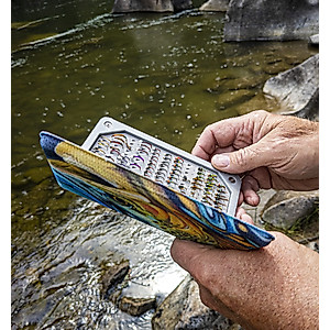 COLDWATER FLY FISHING - Light Weight Floating Designer Fly Box - Standard Pocket Size
