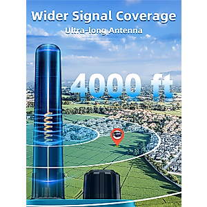 Bousnic Dog Training Collar with Remote - 4000ft Waterproof Dog Shock Collars 2 Dogs for Large Medium Small Dogs Rechargeable E Collars for Dogs Training with Beep Vibration Humane Shock(1-16) Mode