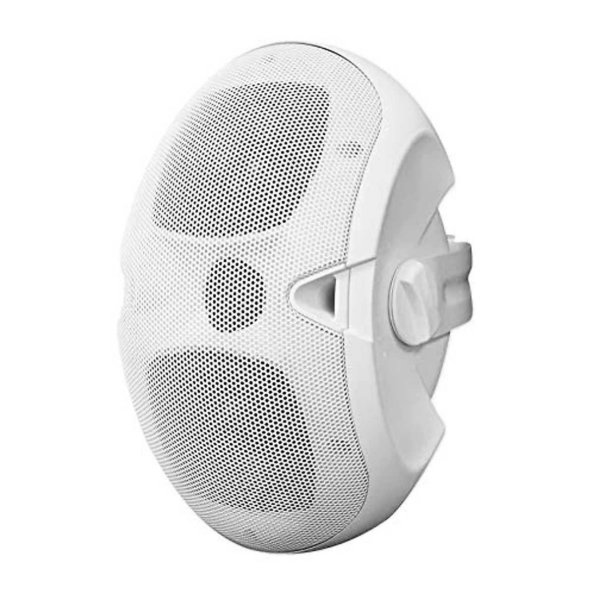 Rockville D4-8 White Dual 4" 8 Ohm Wall Mount Swivel Outdoor Home Patio Speaker