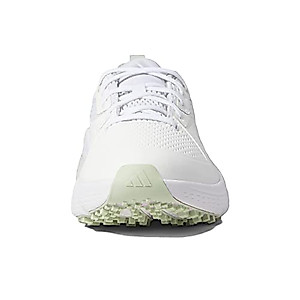 adidas Women's W SOLARMOTION Golf Shoe, FTWR White/Silver Met./Linen Green, 7