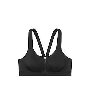 Victoria's Secret Knockout High Impact Front-Close Sports Bra with Underwire, Black, 36C
