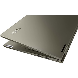 2022 LENOVO Yoga 7i 2-in-1 Laptop 15.6 inch FHD Touchscreen Intel EVO Platform 11th Core i7-1165G7 Iris Xe Graphics 12GB DDR4 512GB NVMe SSD WI-FI 6 Windows 11 Home Fingerprint Backlit Keyboard