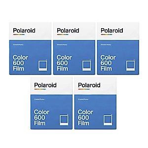 Polaroid Originals Instant Classic Color Film for 600 Cameras Bundle (40 Exposures) (5 Items)