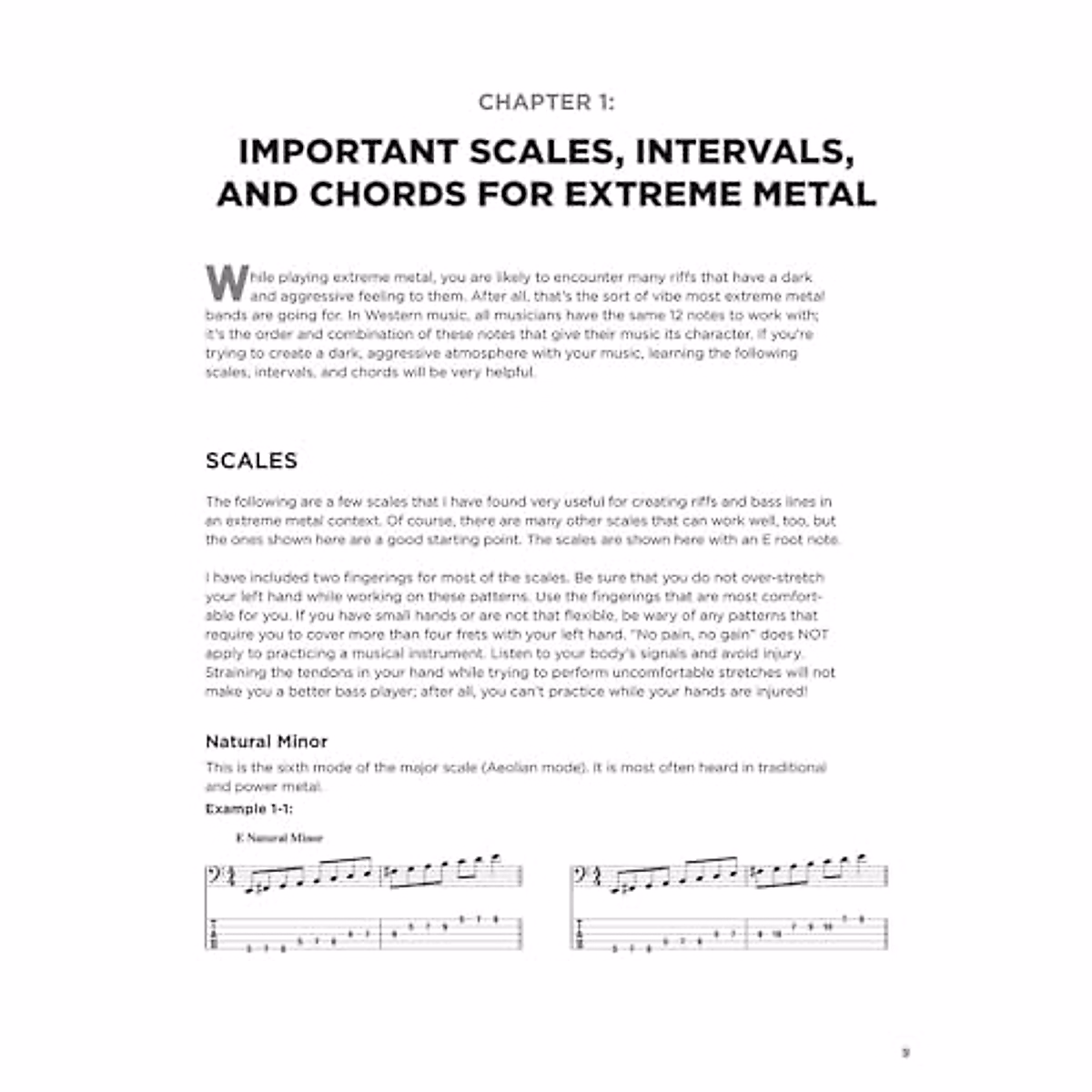 Extreme Metal Bass: Essential Techniques, Concepts, and Applications for Metal Bassists
